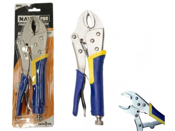 ALICATE DE PRESSÃO 10" CABO EMBORRACHADO 16017